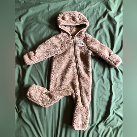 The North Face | One Pieces | The North Face Brown Cozy One Piece ...